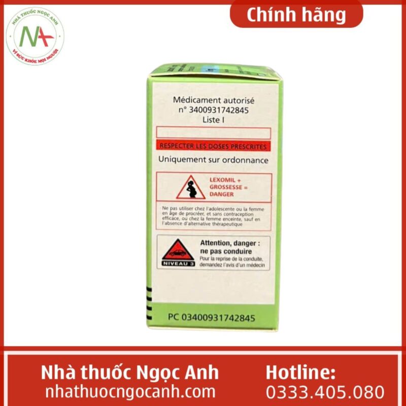 Thuốc Lexomil 6mg (Bromazepam) có tác dụng gì, mua ở đâu?