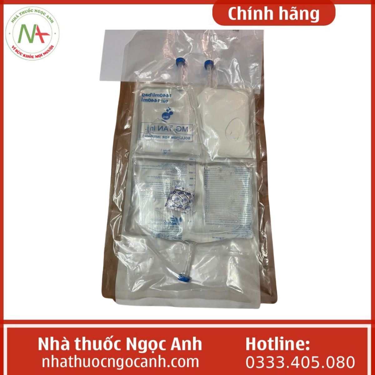Thuốc MG-Tan Inj. 1440ml là thuốc gì, có tác dụng gì, giá bao nhiêu?