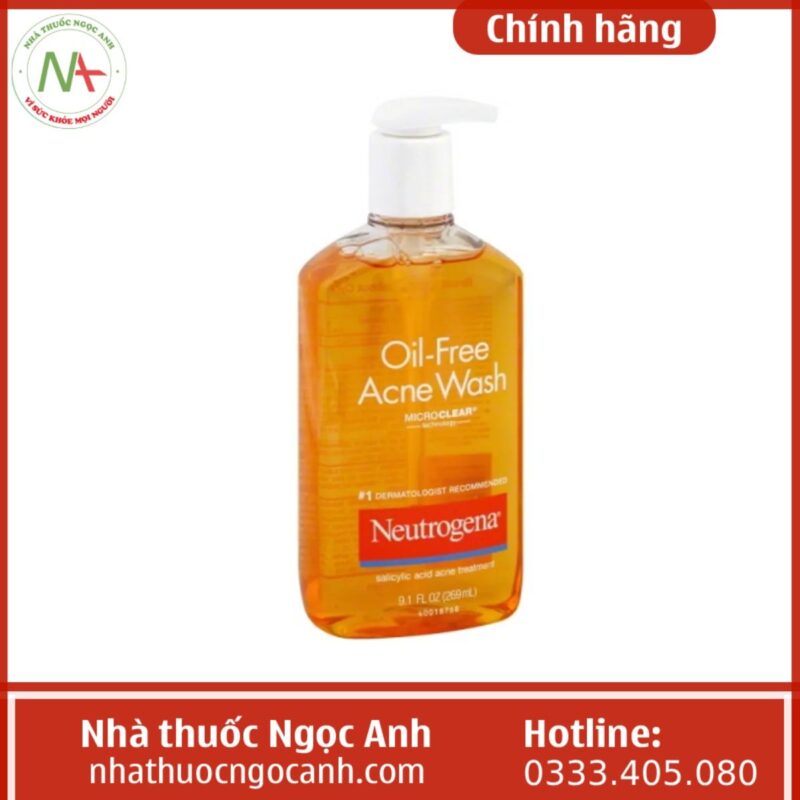 Neutrogena Oil-Free Acne Wash Microclear 177ml có tốt không?
