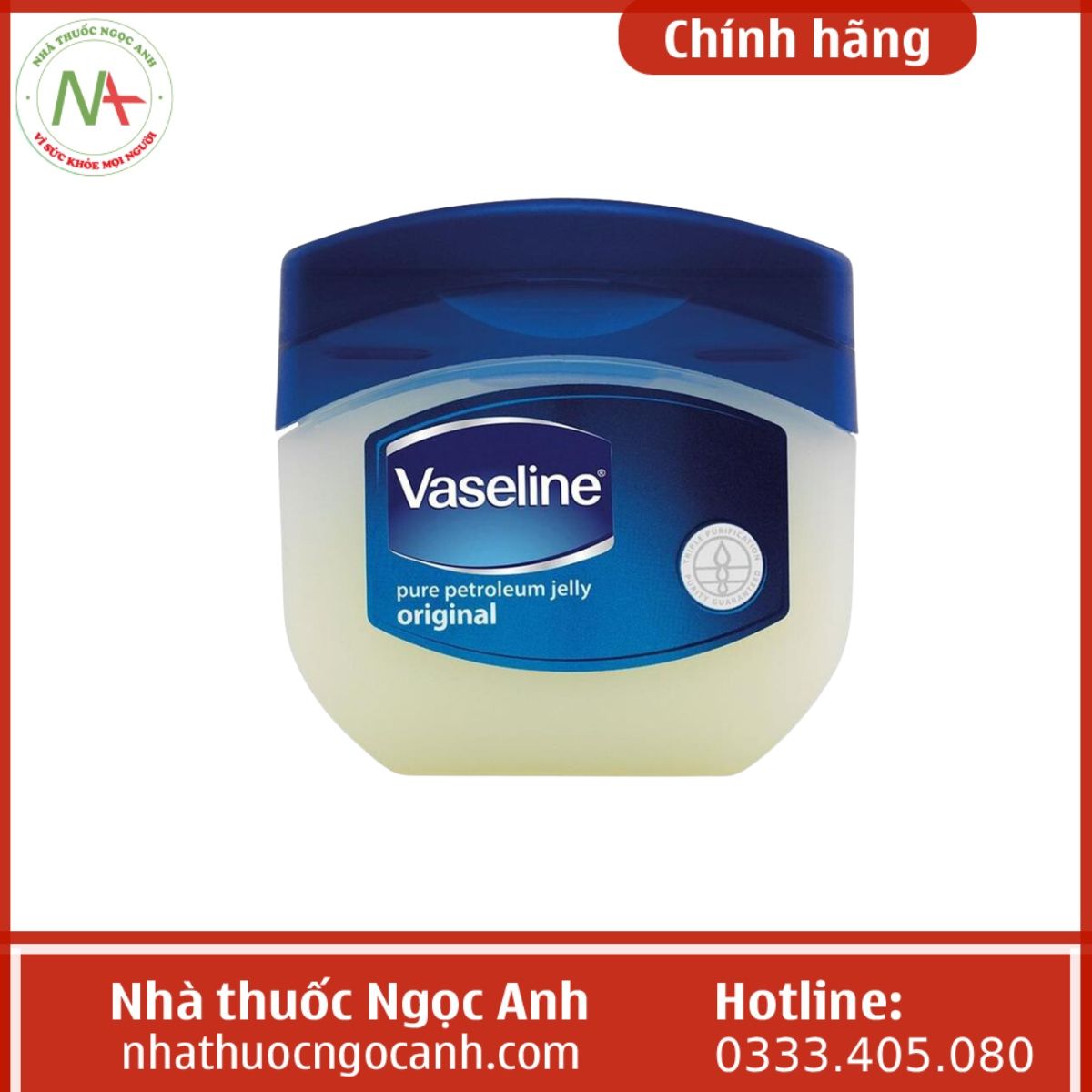 Vaseline Pure Petroleum Jelly Original 100ml có công dụng gì?