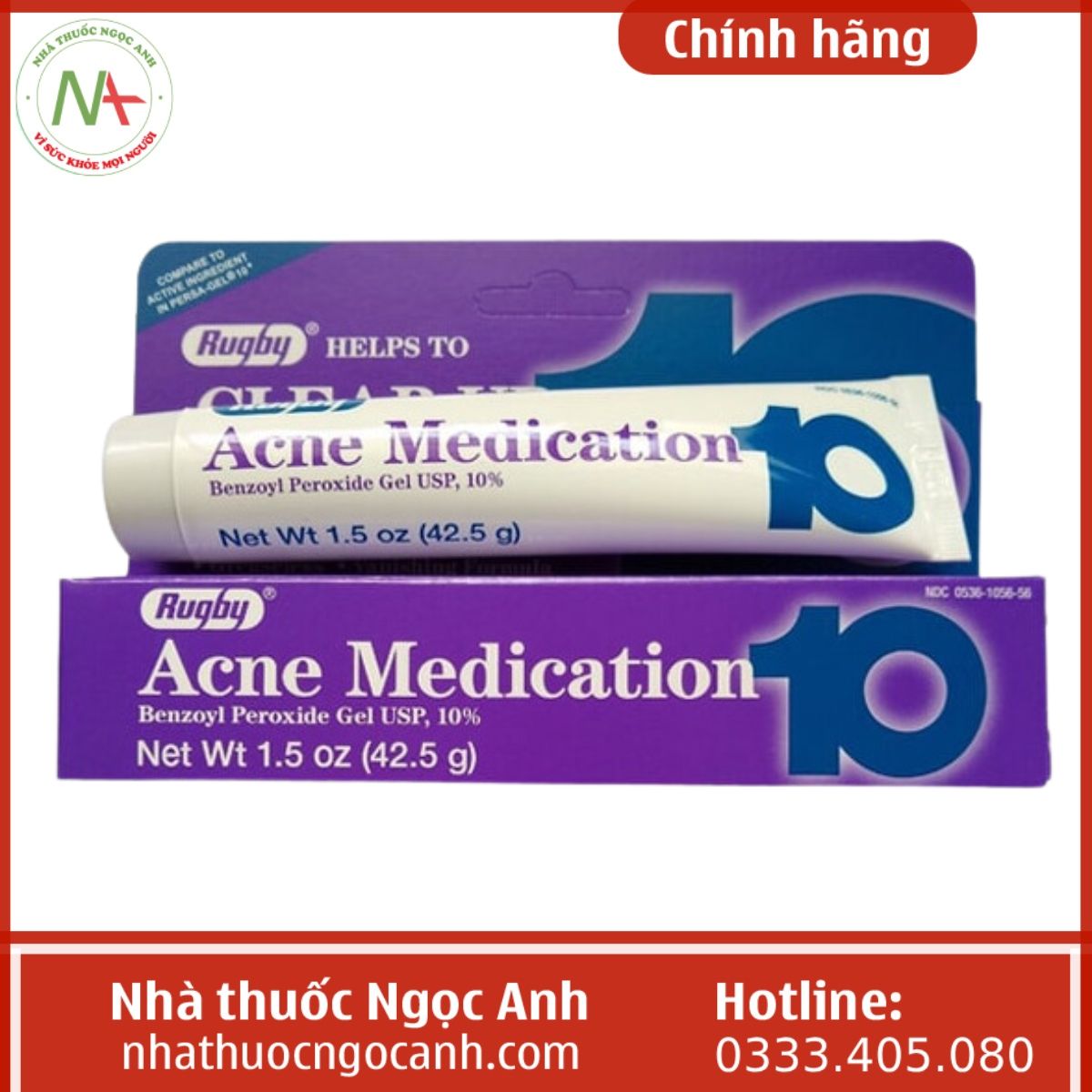 Thuốc Acne Medication 10 có tác dụng gì, giá bao nhiêu, mua ở đâu?