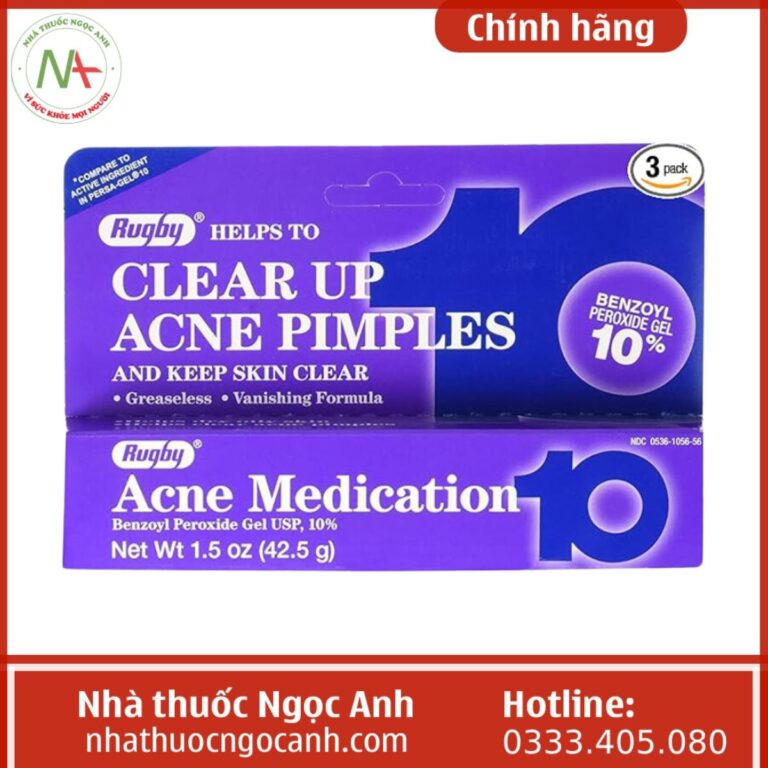 Thuốc Acne Medication 10 có tác dụng gì, giá bao nhiêu, mua ở đâu?