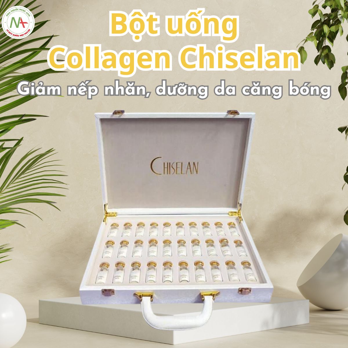 Bột uống Collagen Chiselan có công dụng gì, mua ở đâu?