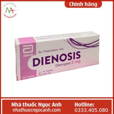 Thuốc Dienosis 2mg (Dienogest) có tác dụng gì, mua ở đâu?