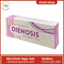 Thuốc Dienosis 2mg (Dienogest) có tác dụng gì, mua ở đâu?
