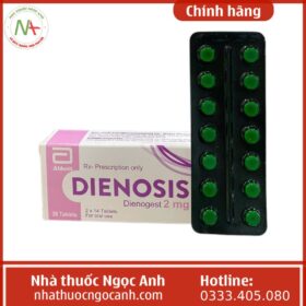 Thuốc Dienosis 2mg (Dienogest) có tác dụng gì, mua ở đâu?