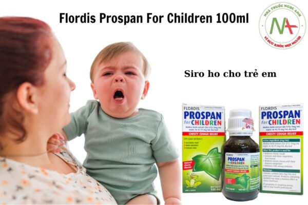 Thuốc Flordis Prospan For Children 100ml giúp trẻ hết ho nhanh