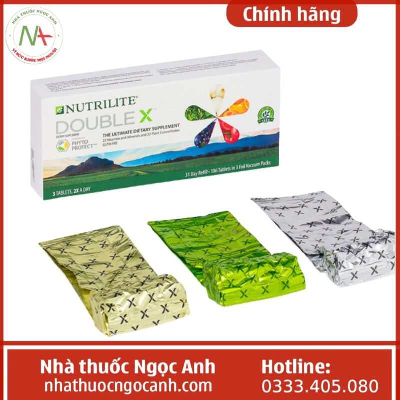 Nutrilite Double X có tác dụng gì, giá bao nhiêu, mua ở đâu?