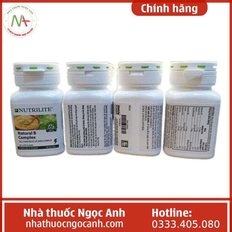 Thuốc Nutrilite Natural B Complex có tác dụng gì, có tốt không