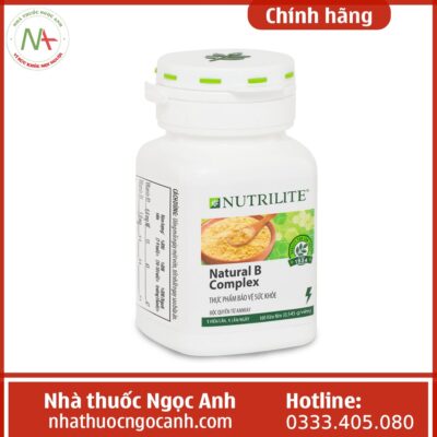 Thuốc Nutrilite Natural B Complex có tác dụng gì, có tốt không