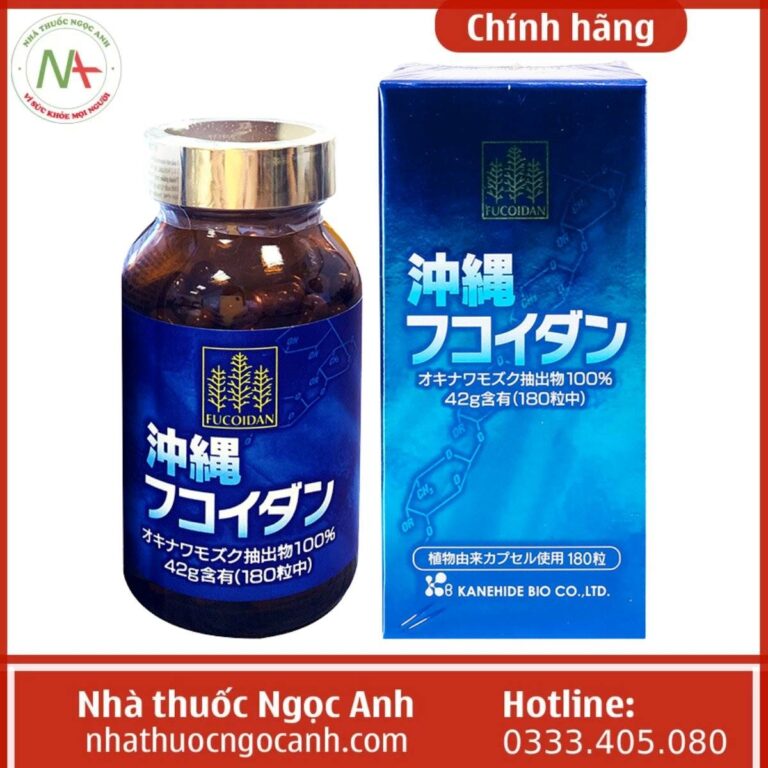 Okinawa Fucoidan Kanehide Bio (Fucoidan) có tác dụng gì, mua ở đâu?