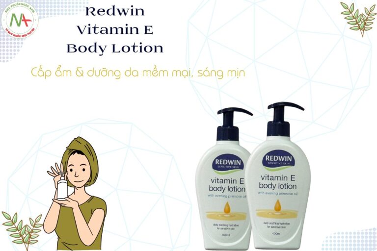 Redwin Vitamin E Body Lotion có tác dụng gì, bôi mặt được không