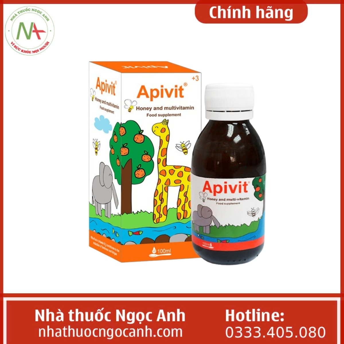 Siro Apivit có tác dụng gì,giá bao nhiêu, mua ở đâu?