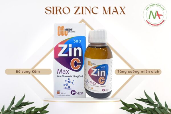 Siro ZinC Max có tác dụng gì, có tốt không, giá bao nhiêu, mua ở đâu?