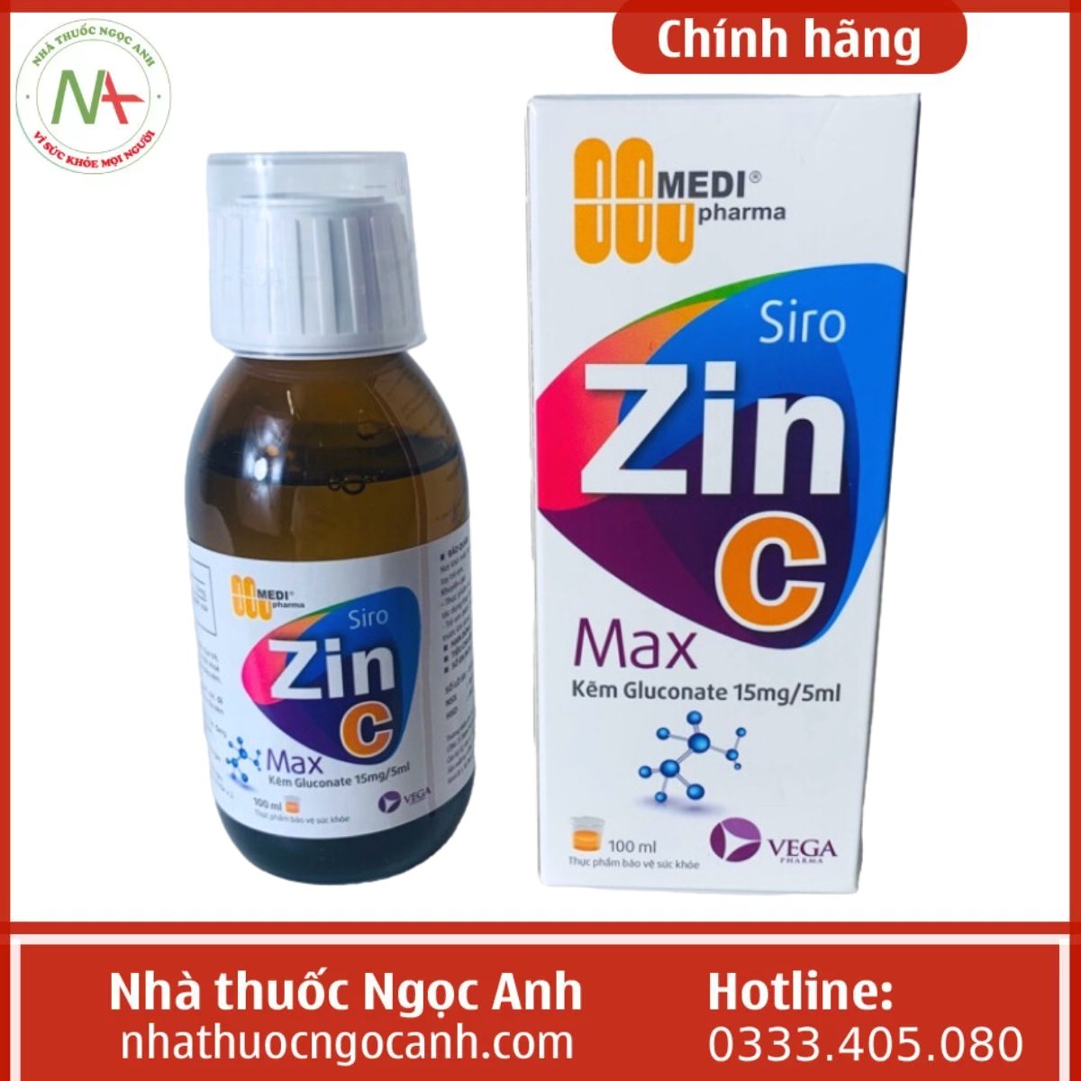 Siro ZinC Max có tác dụng gì, có tốt không, giá bao nhiêu, mua ở đâu?