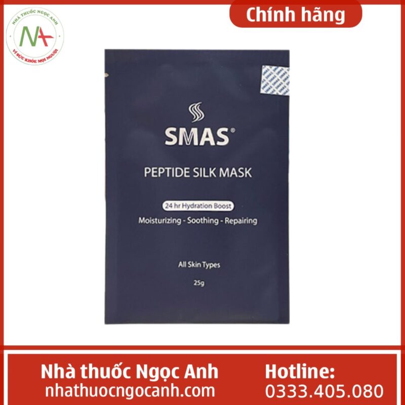 SMAS Peptide Silk Mask có tác dụng gì, giá bao nhiêu, mua ở đâu
