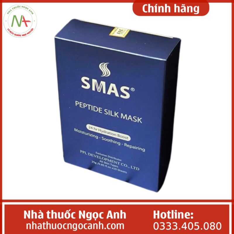 SMAS Peptide Silk Mask có tác dụng gì, giá bao nhiêu, mua ở đâu