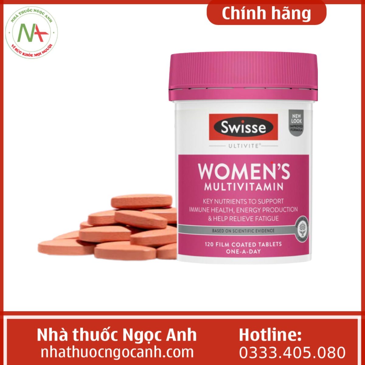 Swisse Women's Multivitamin tác dụng gì, giá bao nhiêu, mua ở đâu?