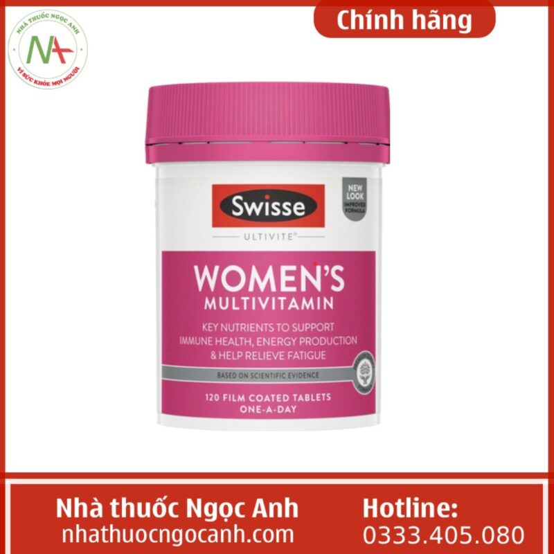 Swisse Women's Multivitamin tác dụng gì, giá bao nhiêu, mua ở đâu?