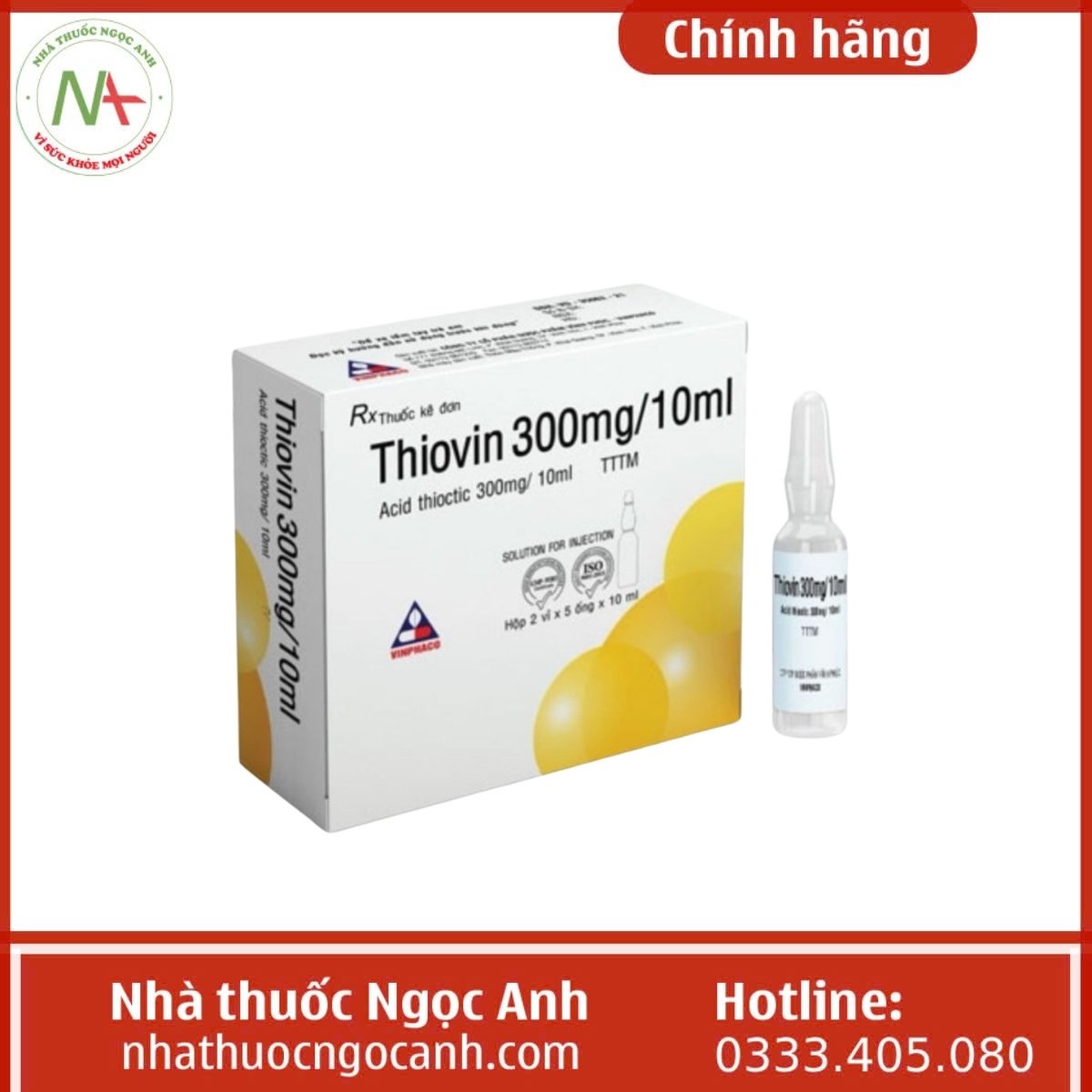 Thuốc Thiovin 300mg/10ml có tác dụng gì, mua ở đâu?
