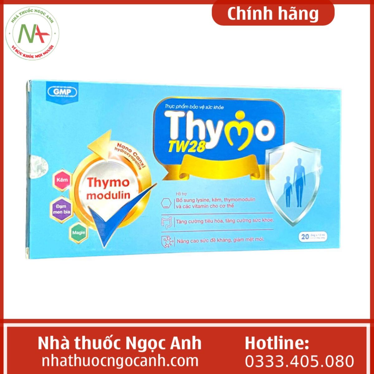 Thuốc Thymo TW28 có tốt không, giá bao nhiêu, mua ở đâu