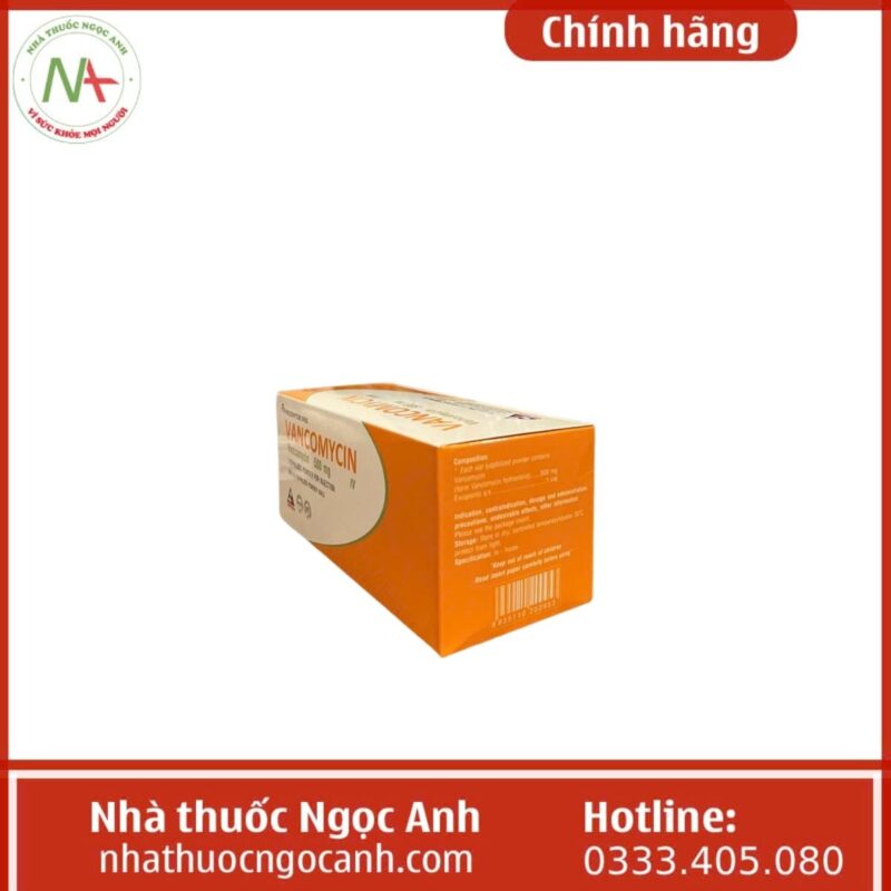 VANCOMYCIN 500mg Vinphaco có tác dụng gì, giá bao nhiêu, mua ở đâu?
