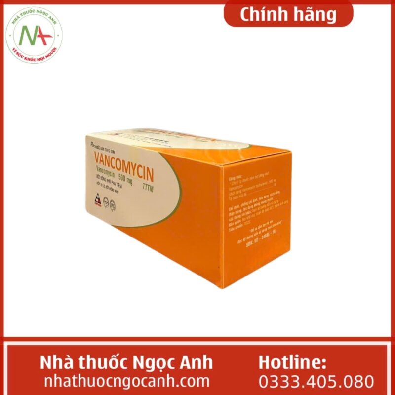 VANCOMYCIN 500mg Vinphaco có tác dụng gì, giá bao nhiêu, mua ở đâu?