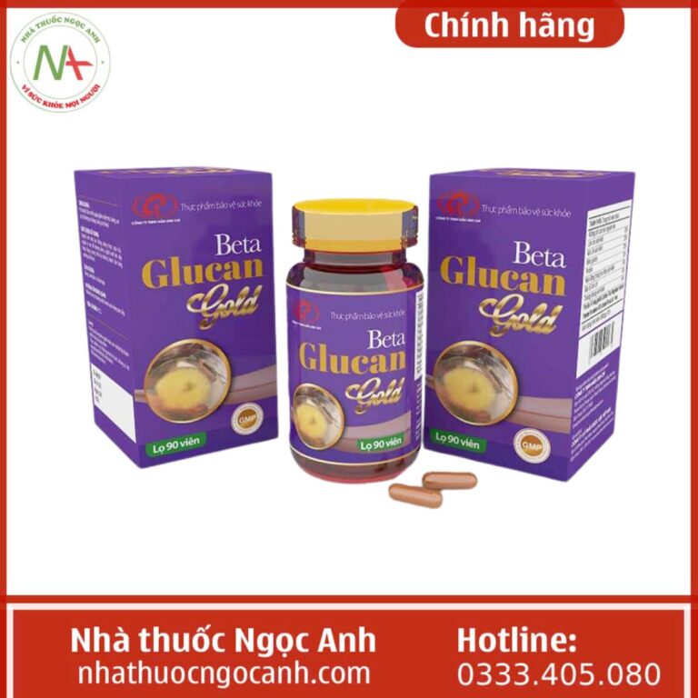 Thuốc Beta Glucan Gold có tác dụng gì, giá bao nhiêu, mua ở đâu?