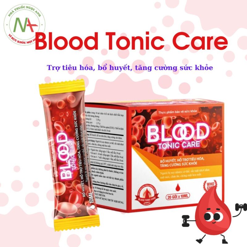 Thuốc Blood Tonic Care (Hoàng kỳ, Đương quy) có tác dụng gì, mua ở đâu?