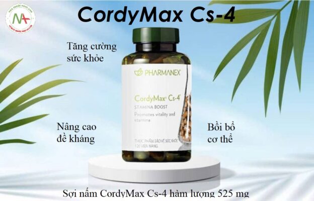 Thuốc CordyMax Cs-4 có tác dụng gì, giá bao nhiêu, mua ở đâu?