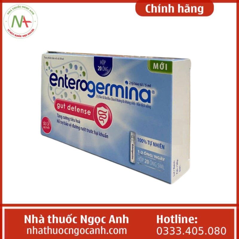 Thuốc Enterogermina Gut Defense có tác dụng gì, mua ở đâu?