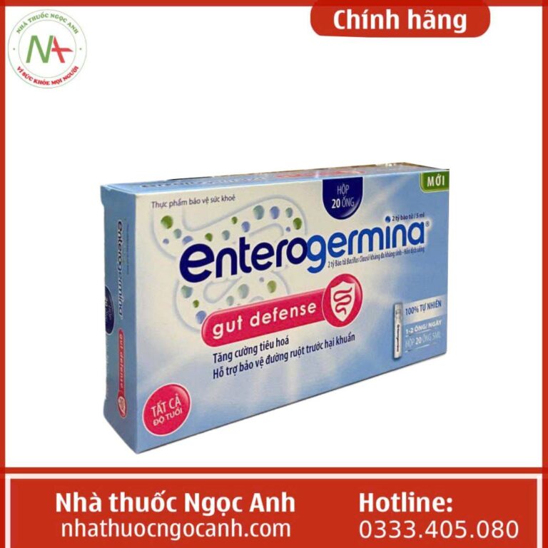 Thuốc Enterogermina Gut Defense có tác dụng gì, mua ở đâu?