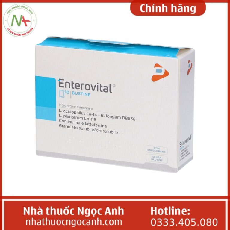 Enterovital có tác dụng gì, có tốt không, giá bao nhiêu, mua ở đâu?