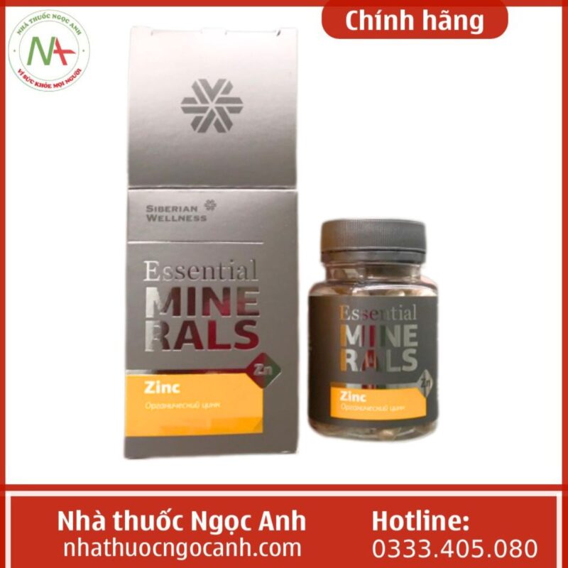 Thuốc Essential Minerals ZinC có tác dụng gì, giá bao nhiêu?