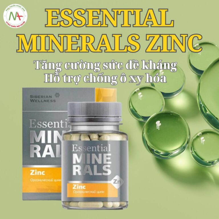 Thuốc Essential Minerals ZinC có tác dụng gì, giá bao nhiêu?