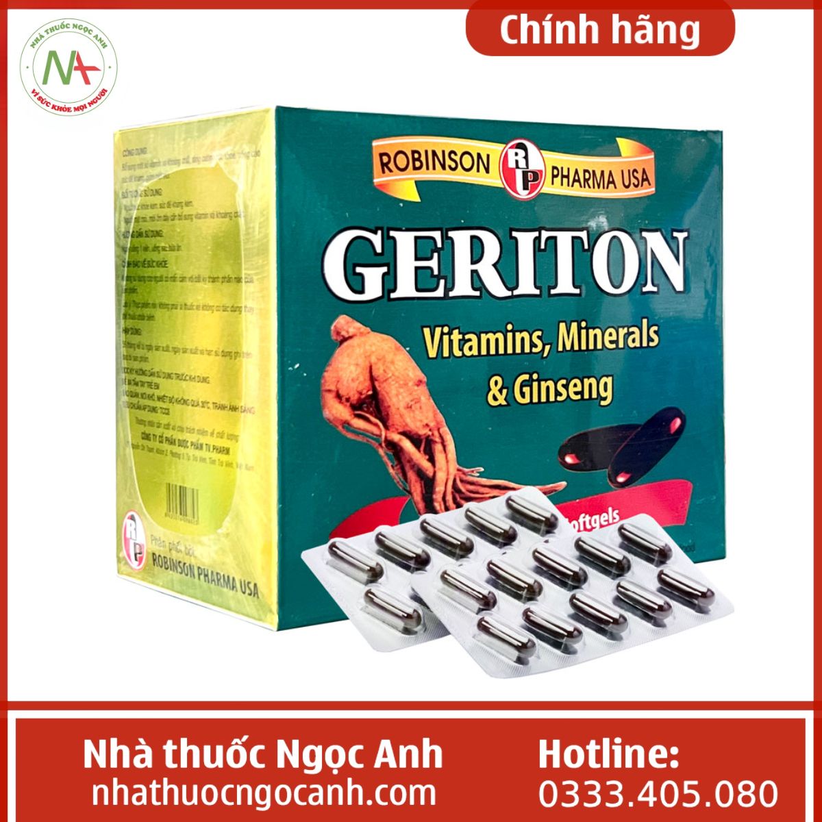 Thuốc Geriton có tác dụng gì, giá bao nhiêu, mua ở đâu?