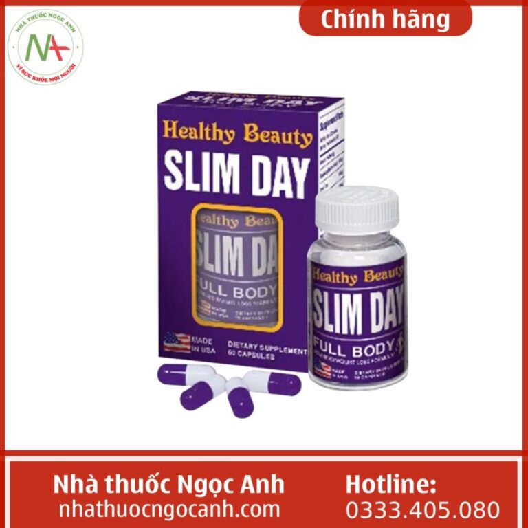 Thuốc giảm cân Healthy Beauty Slim Day có tốt không giá bao nhiêu?