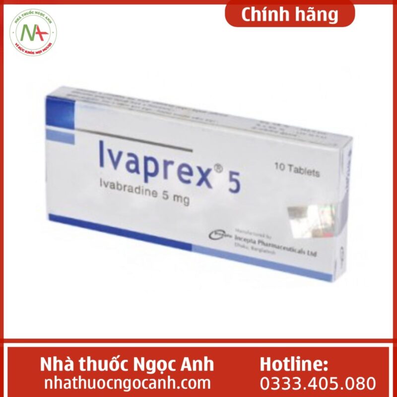 Ivabradin là thuốc gì? Công dụng, Cơ chế hoạt động, Liều dùng