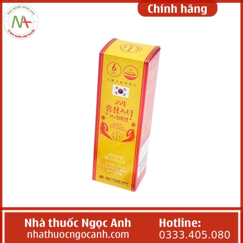 Thuốc Korean Red Ginseng Stick Premium có tác dụng gì, mua ở đâu?