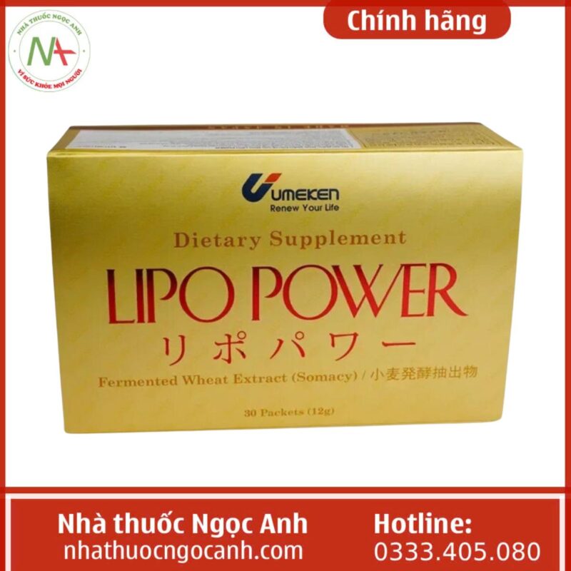 Thuốc Lipo Power có tác dụng gì, giá bao nhiêu, mua ở đâu?
