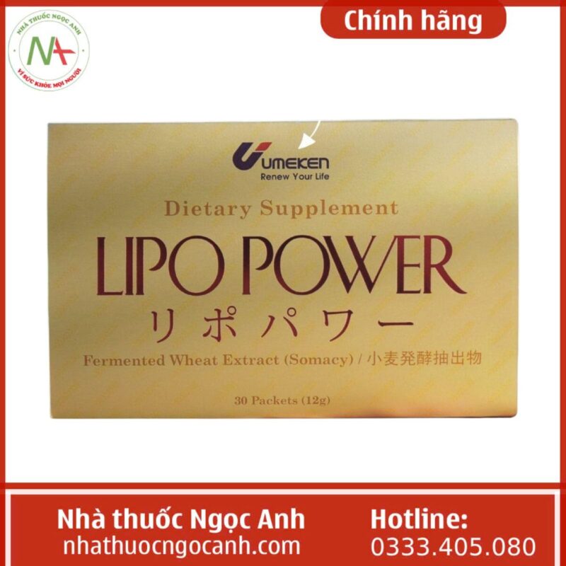 Thuốc Lipo Power có tác dụng gì, giá bao nhiêu, mua ở đâu?