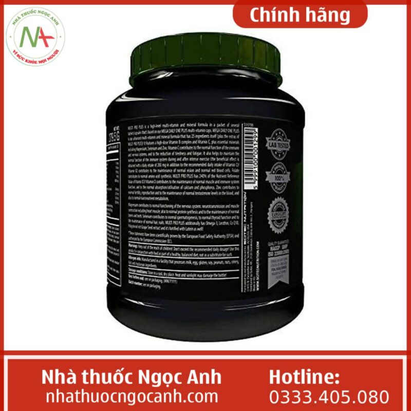 Thuốc Multi Pro Plus có tác dụng gì, giá bao nhiêu, mua ở đâu?