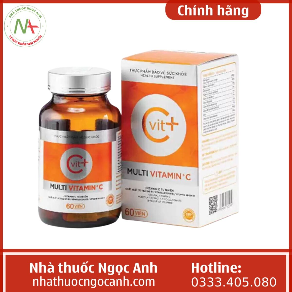 Multi Vitamin + C có tác dụng gì, có tốt không, giá bao nhiêu, mua ở đâu?