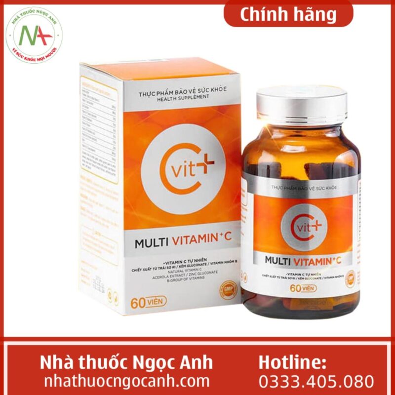 Multi Vitamin + C có tác dụng gì, có tốt không, giá bao nhiêu, mua ở đâu?