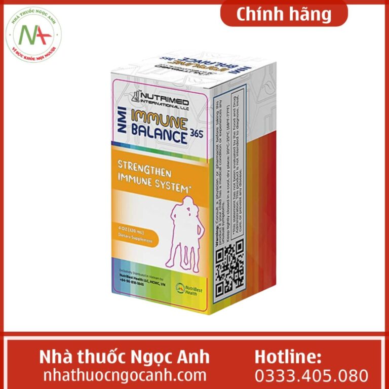 NMI Immune Balance 365 có tác dụng gì, có tốt không, giá bao nhiêu?