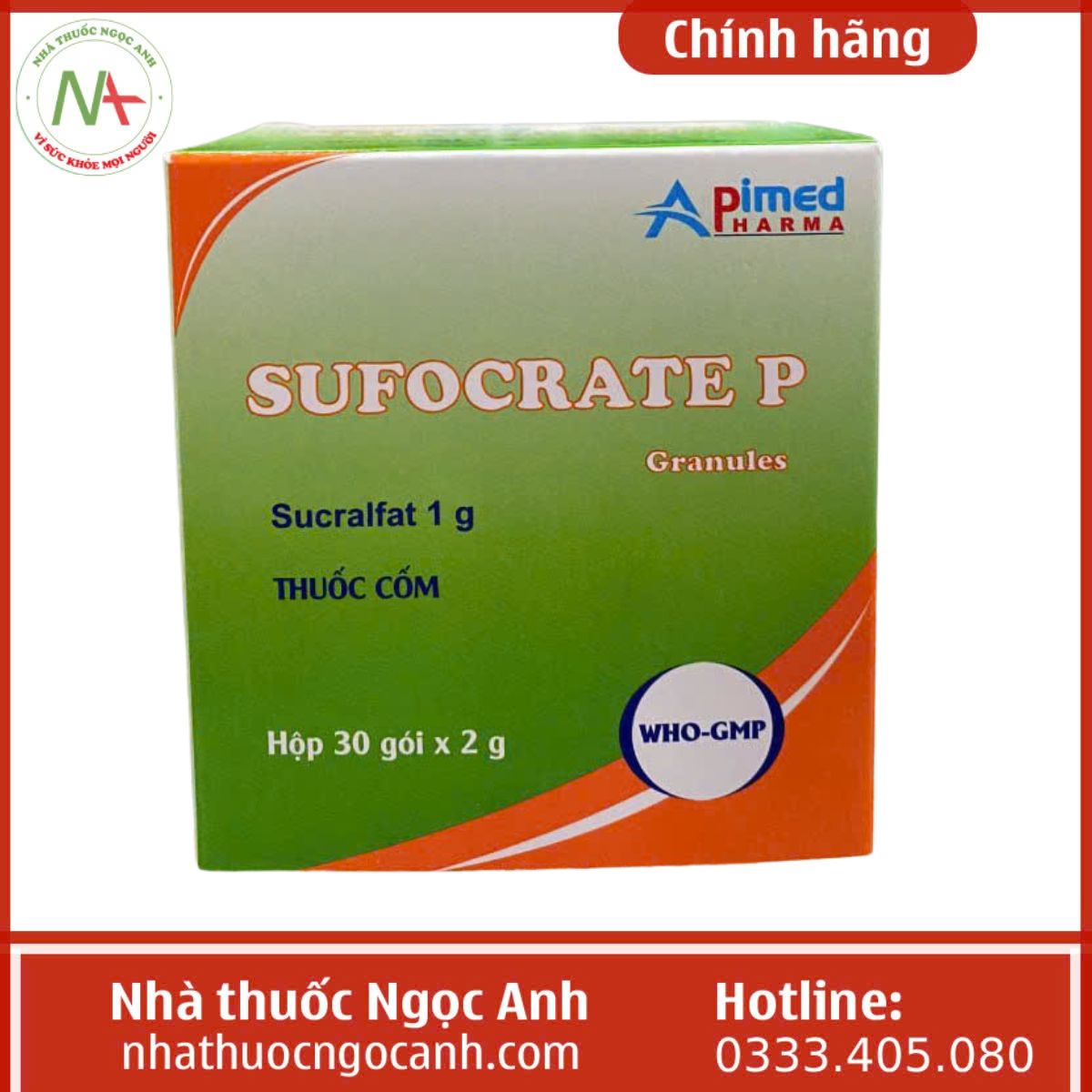 Thuốc Sufocrate P (Sucralfat) có tác dụng gì, mua ở đâu?