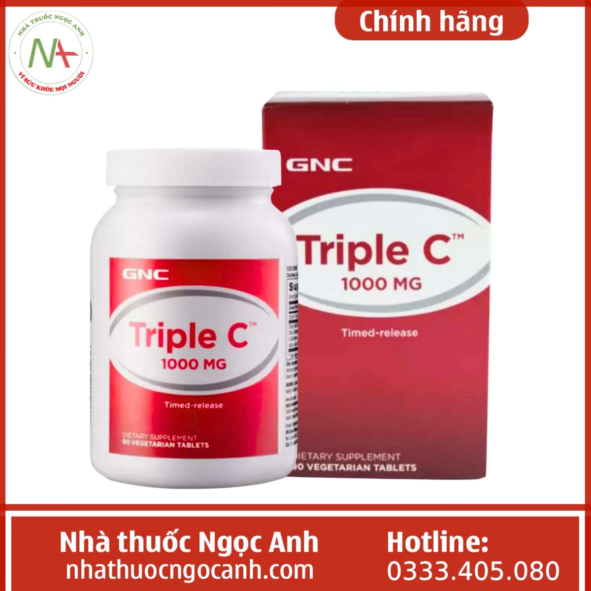 Triple C 1000mg có tác dụng gì, giá bao nhiêu, mua ở đâu