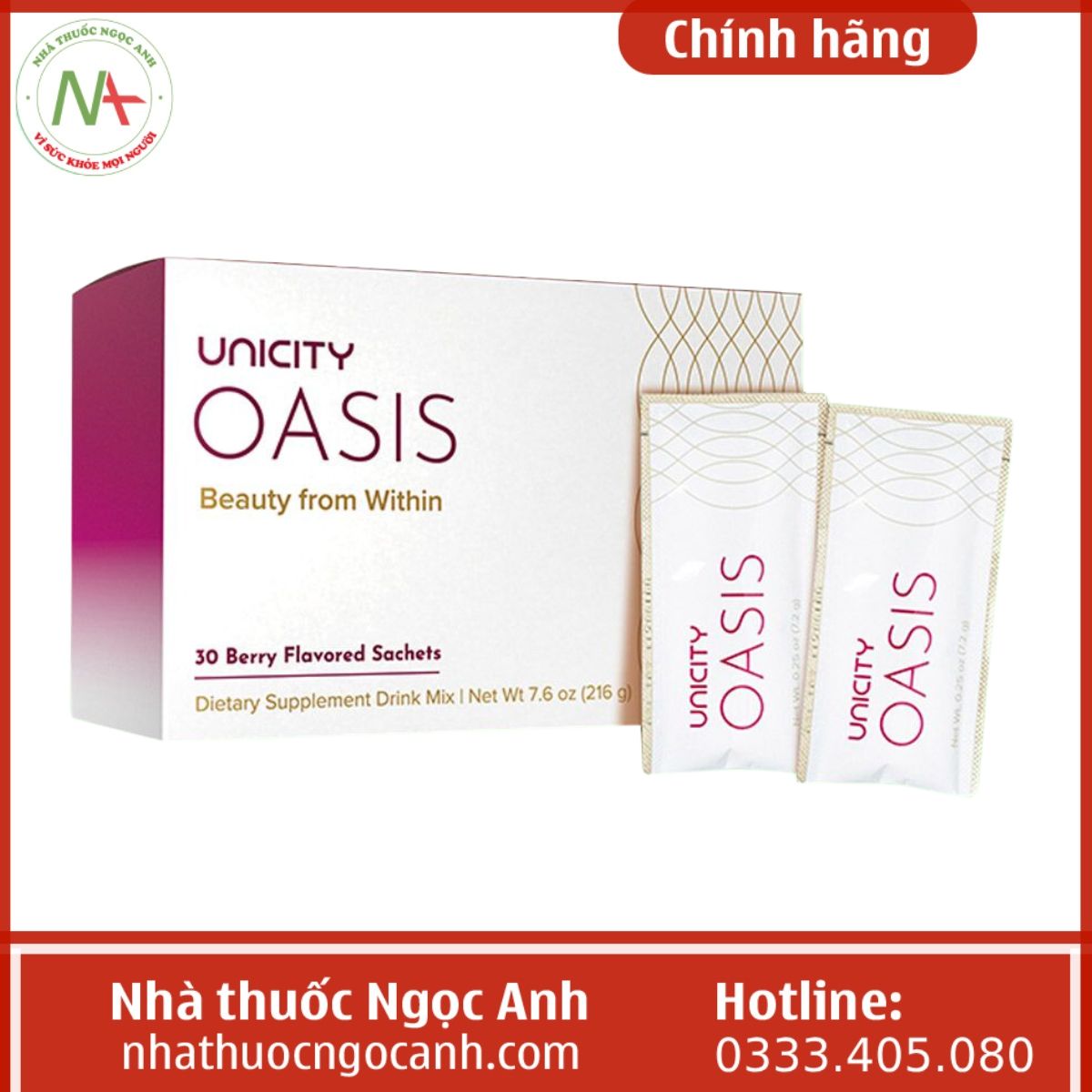 Unicity Oasis có tác dụng gì, có tốt không, giá bao nhiêu, mua ở đâu?