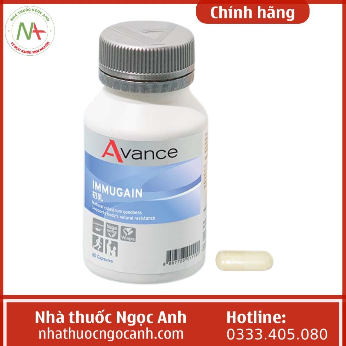 Avance Immugain (Sữa non Bò) có tác dụng gì, giá bao nhiêu, mua ở đâu?