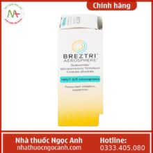 Thuốc hít xịt Breztri aerosphere 160mcg/7.2mcg/5mcg có tác dụng gì?